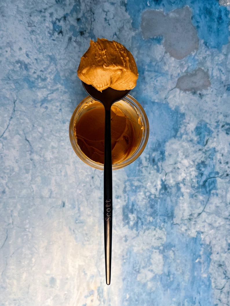 Spoonful of Joy: Personalized Engraved Black Peanut Butter Spoon ...