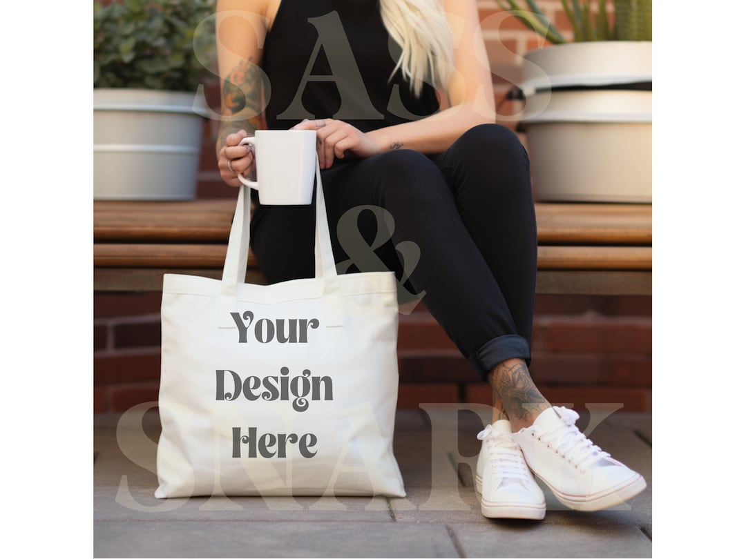 Tote Bag Mockup - Mockup Bundle for Printful POD Mockup, Tote Bag Mock ...