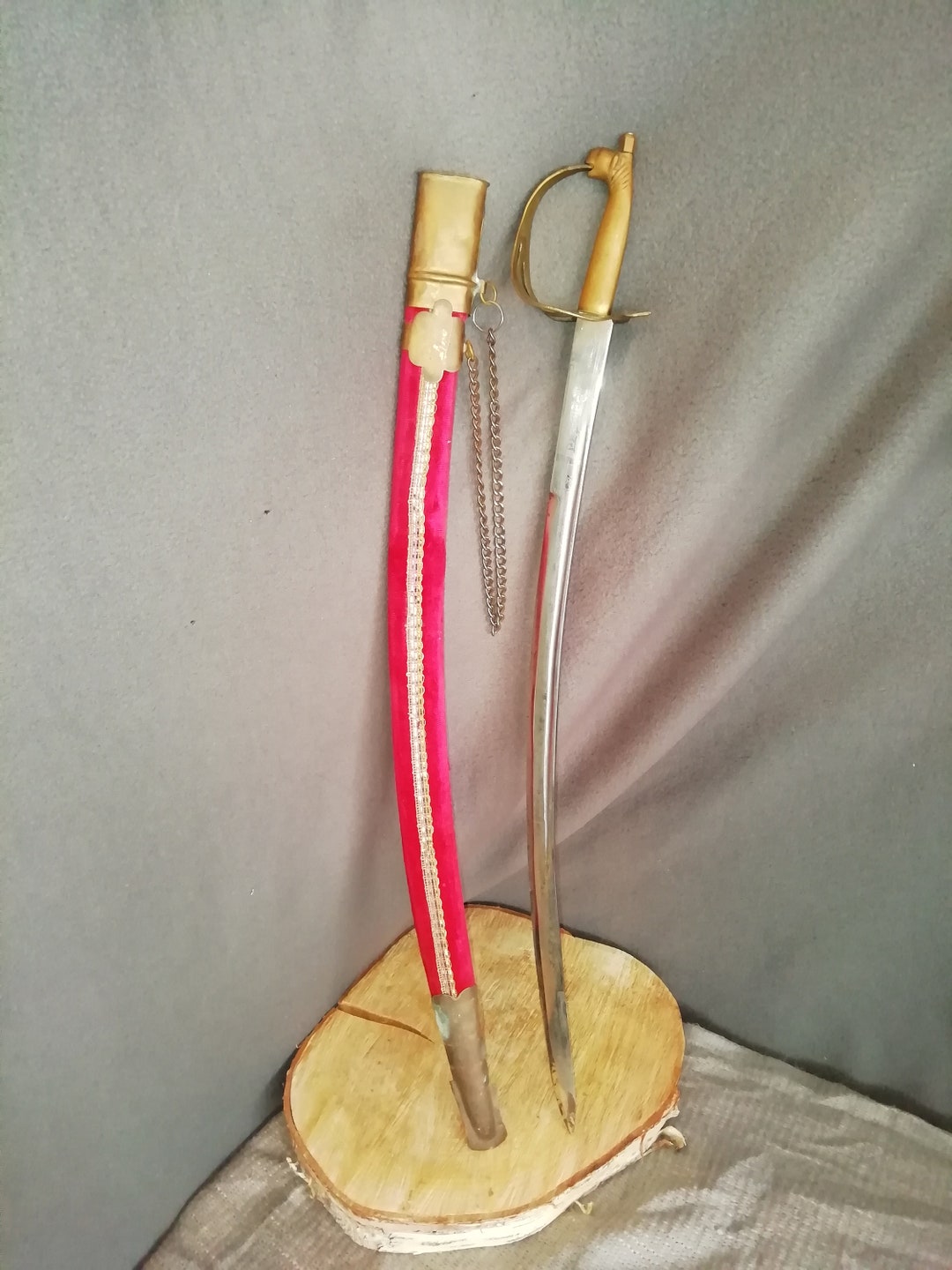 Antique Sword With Lion Head Hilt - Etsy