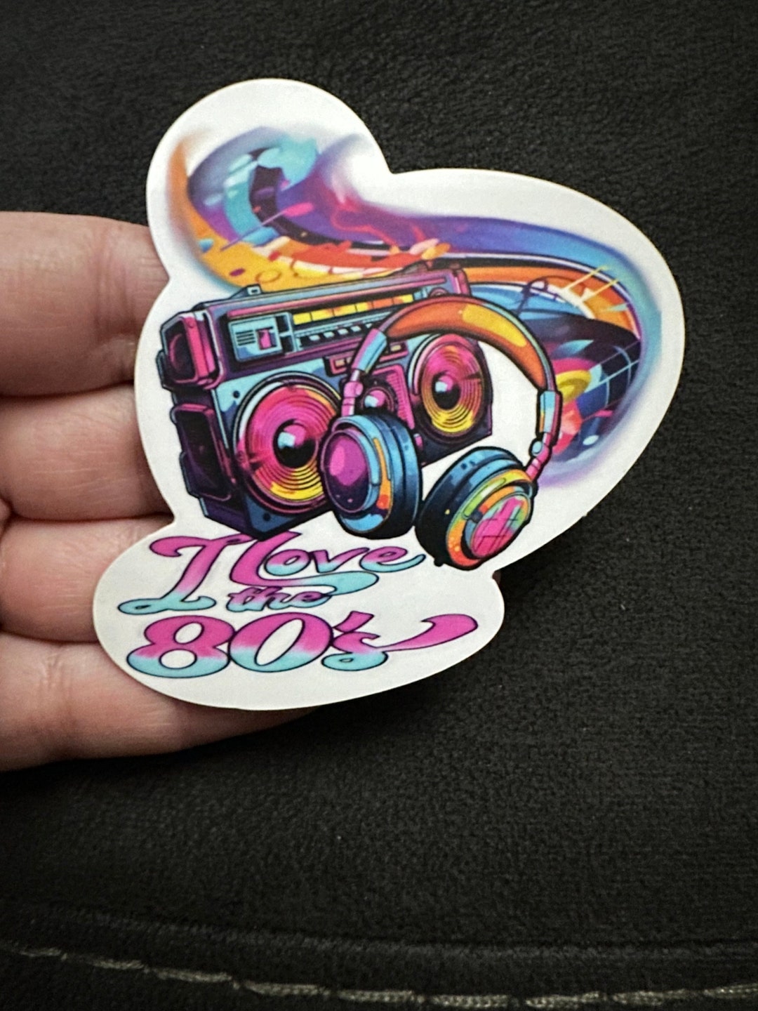 80s Music Sticker Laptop Sticker Water Bottle Sticker Journal Sticker ...