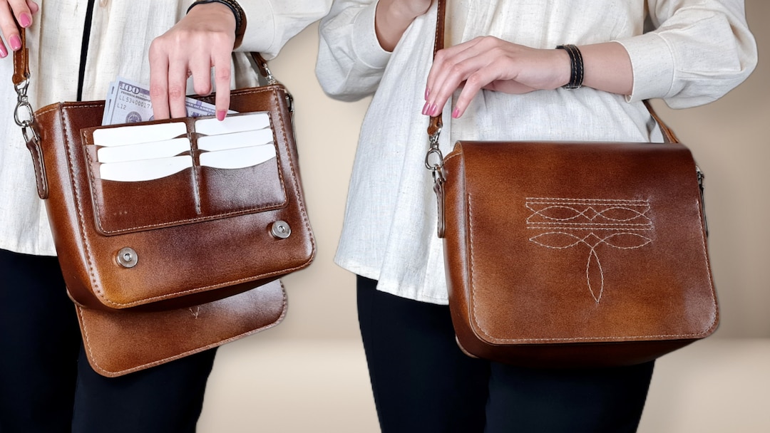 Leather Bag Pattern _ Woman Bag Pattern _ PDF Pattern _ Digital Pattern ...