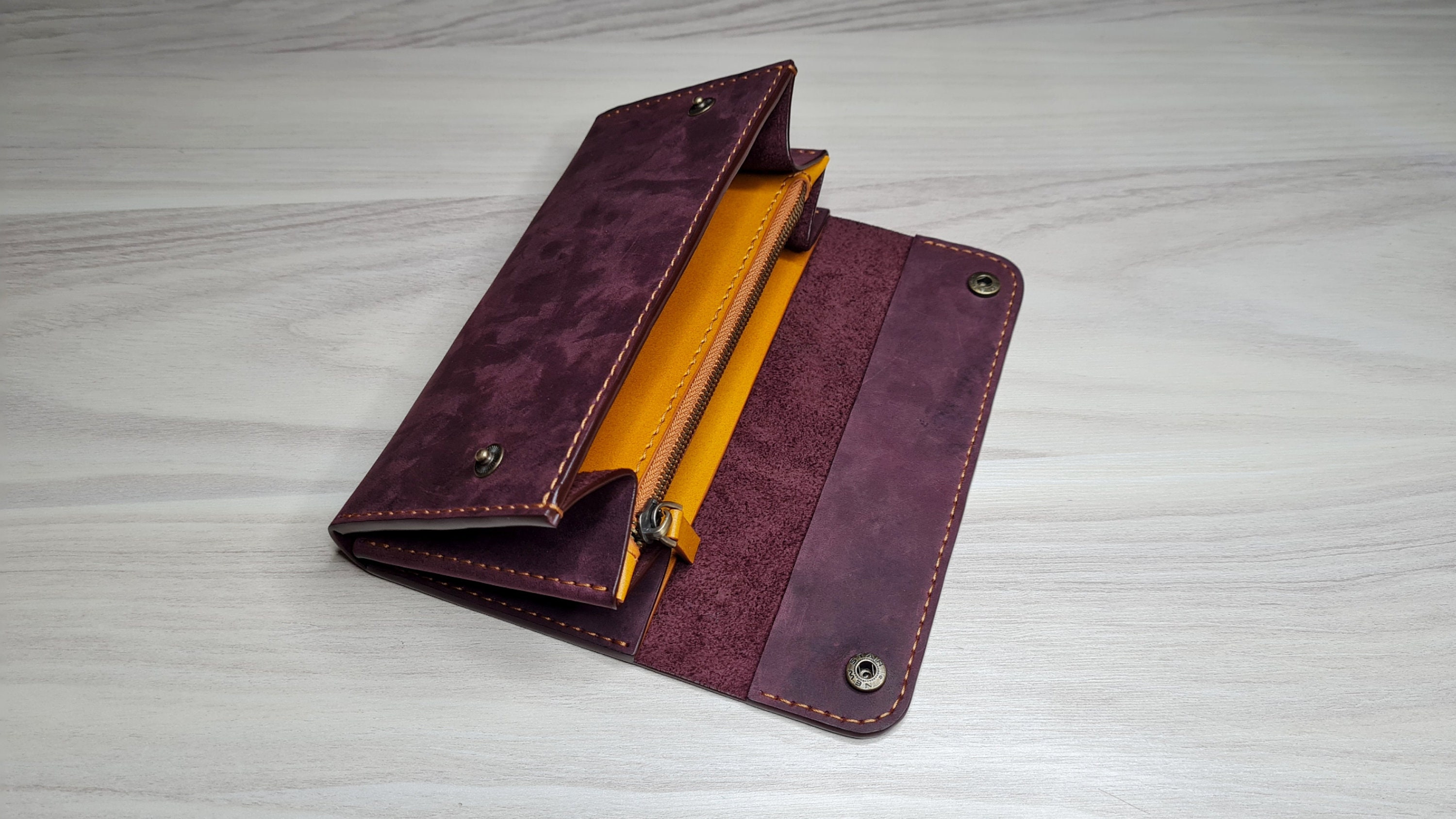 PDF Pattern Download _ Long Wallet Pattern _ Leather Handbag - Etsy UK