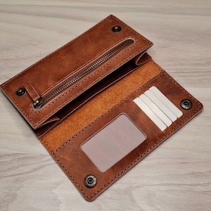 PDF Pattern _ Leather Long Wallet Pattern _ PDF Download _ Tutorial ...