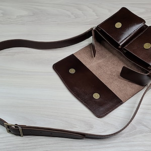 Pattern _ Leather Crossbody Bag Pattern _ ANAHITA _ Tutorial Video _ Leather Bag _ Template ...