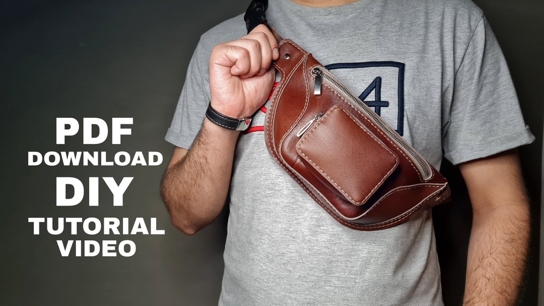 PDF DOWNLOAD _ Fanny Pack Pattern _ Waist Pouch Pattern _sling Bag ...