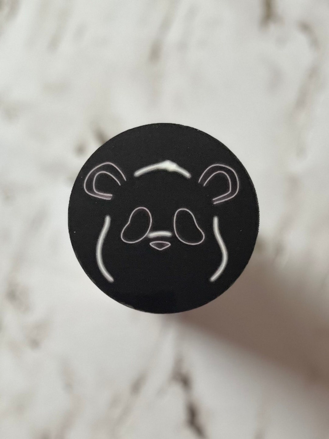 Neon Panda Vinyl Sticker - Etsy
