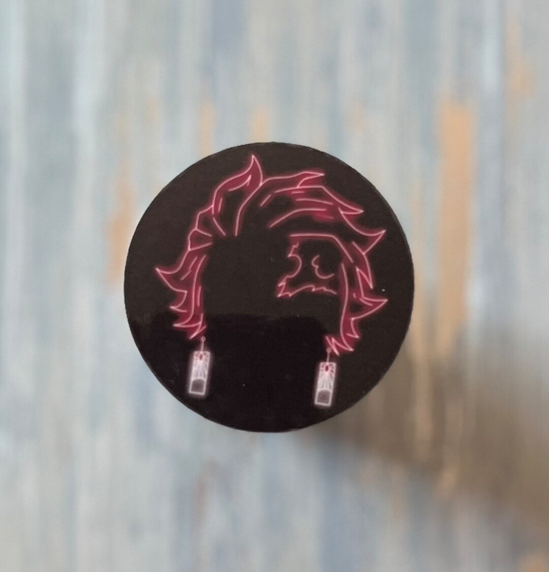 Neon Tanjiro Vinyl Sticker - Etsy