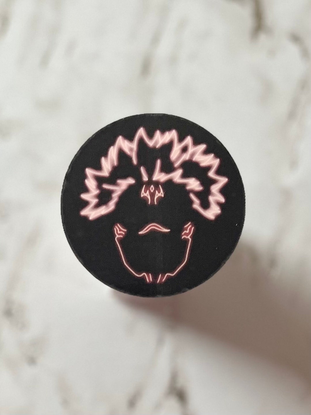 Neon Sukuna Vinyl Sticker - Etsy