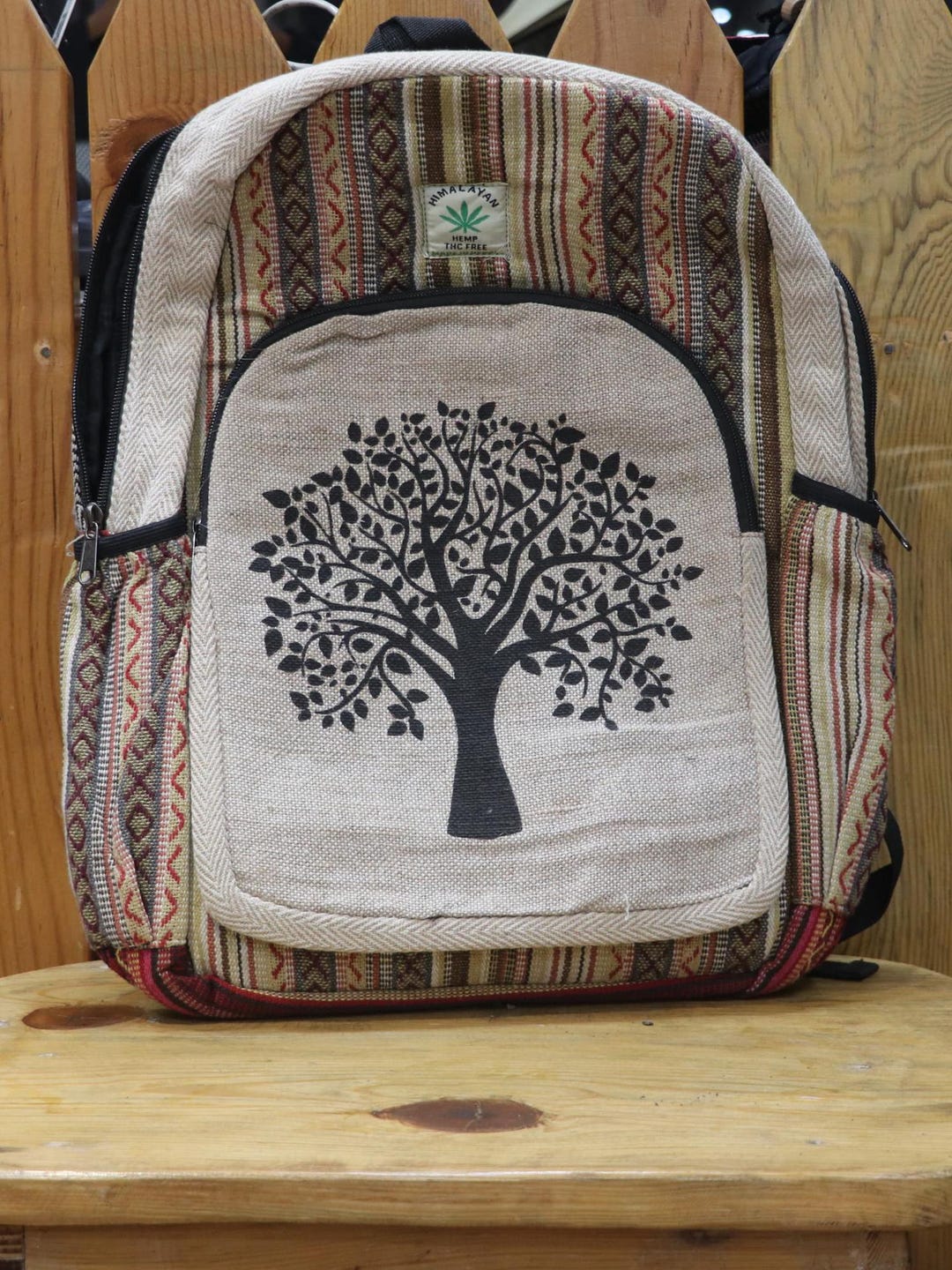 Handmade Himalayan Hemp Backpack, Unisex Backpack, Handmade Hemp Bag ...