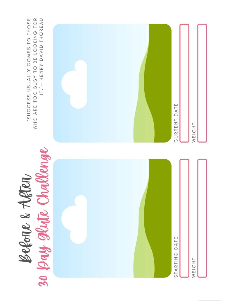 30-day Glute Challenge Plan | At-home Workout for Stronger, Toned ...