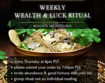 The Best Good Luck and Abundance Ritual Money Spell - Etsy