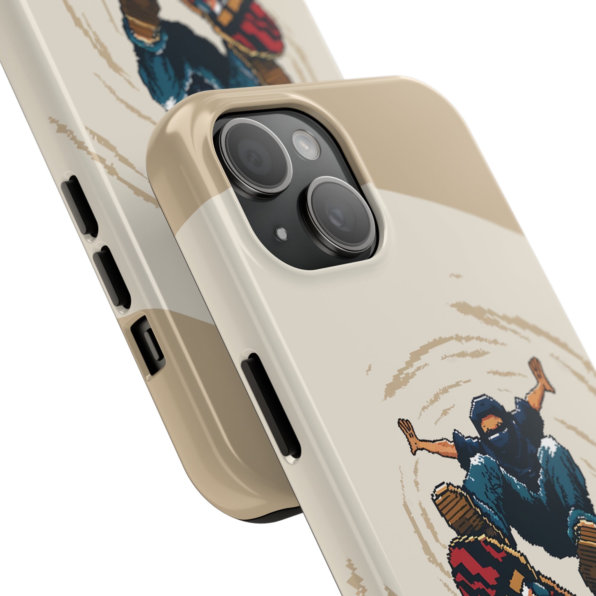 Skateboard 8-bit Retro Pixel Art Cool Tough Phone Case - Etsy