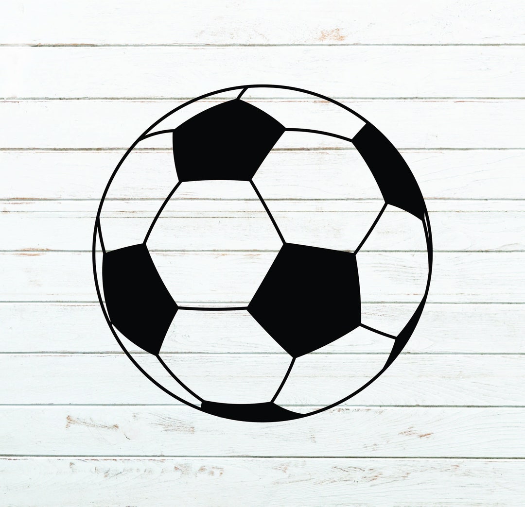 Soccer Ball Print File Instant Digital Download, Svg Png Dxf, and Eps ...