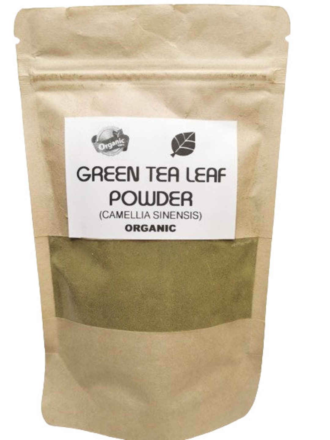 Organic Green Tea Leaf Powder Bancha Green Tea CAMELLIA - Etsy