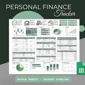 Ultimate Monthly Budget Tracker for Excel, Budget Planner, Budget ...