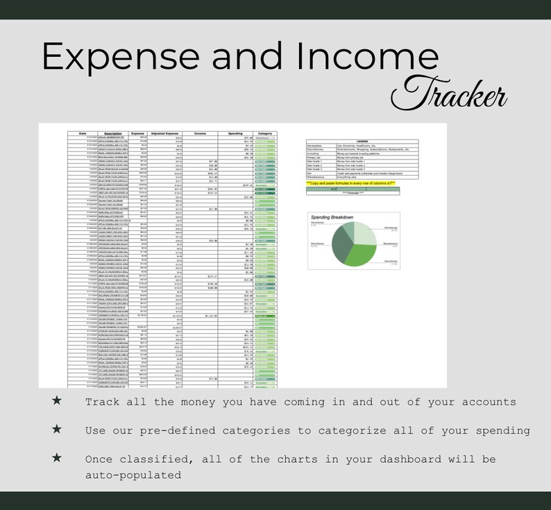 Ultimate Monthly Budget Tracker for Excel, Budget Planner, Budget ...