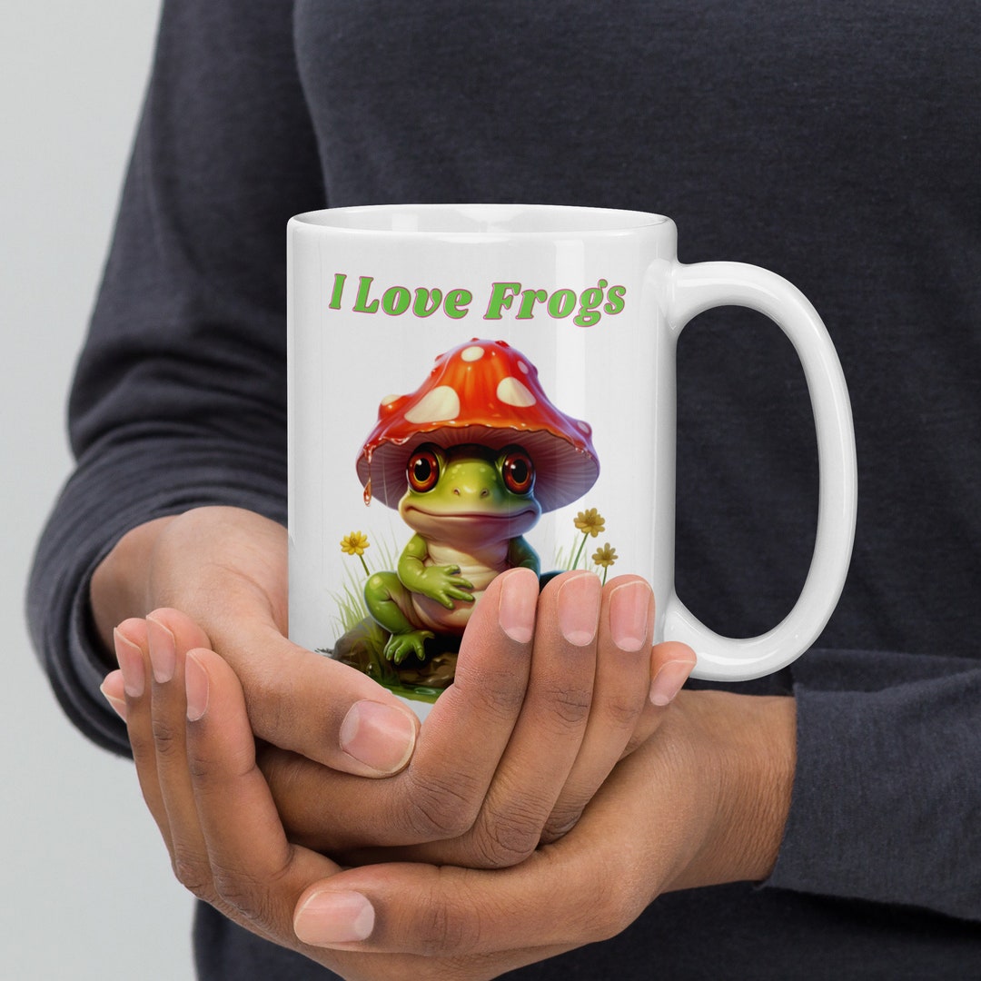 Frog Mug, Funny Frog Mug, Frog Coffee Mug, Mug for Frog Lover, Gift for ...