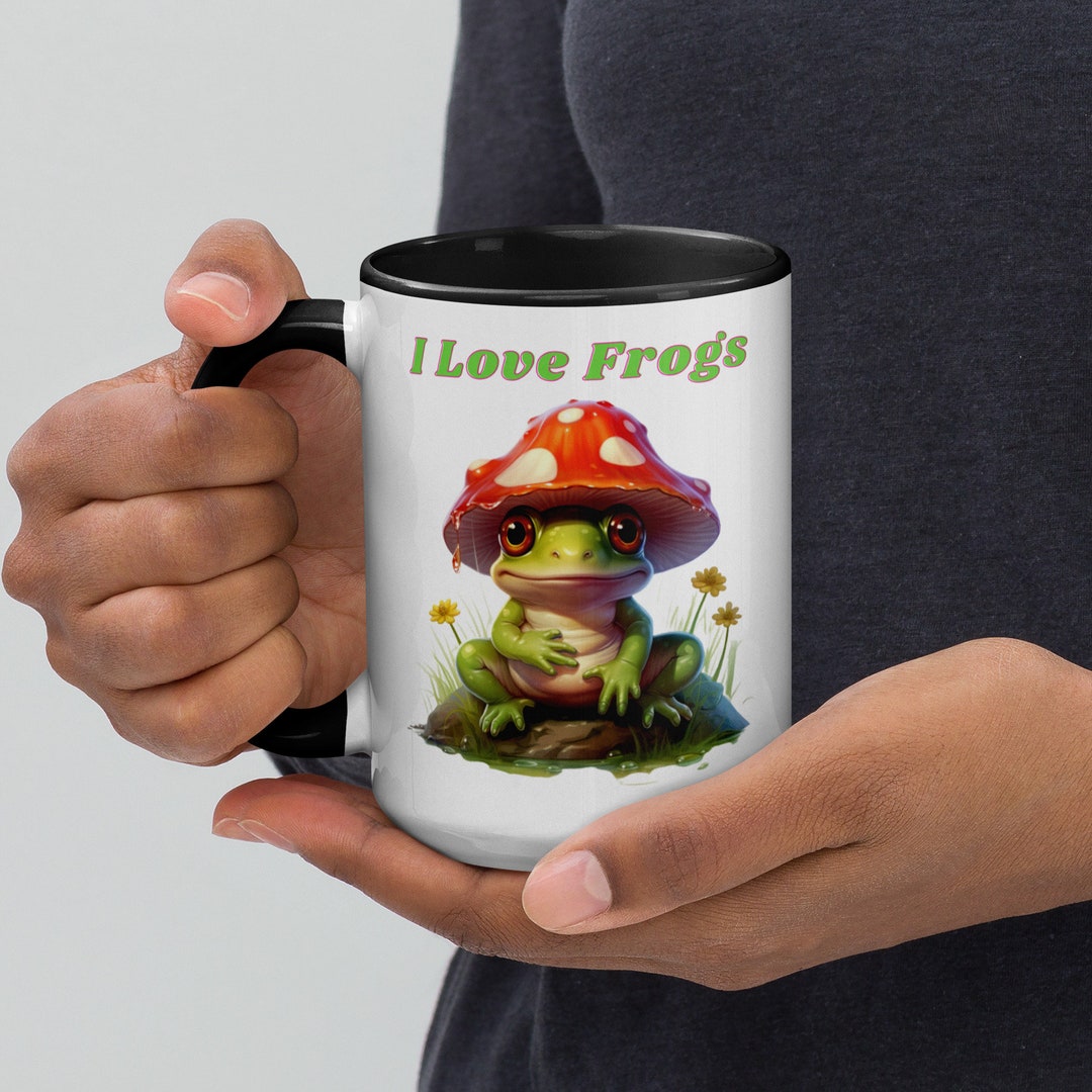 Frog Mug, Funny Frog Mug, Frog Coffee Mug, Mug for Frog Lover, Gift for ...
