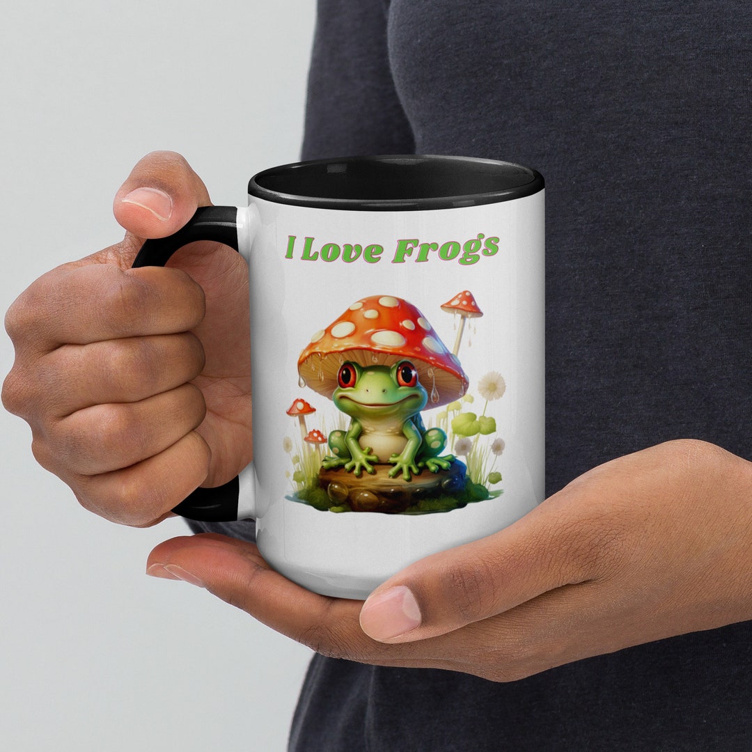 Frog Mug, Funny Frog Mug, Frog Coffee Mug, Mug for Frog Lover, Gift for ...