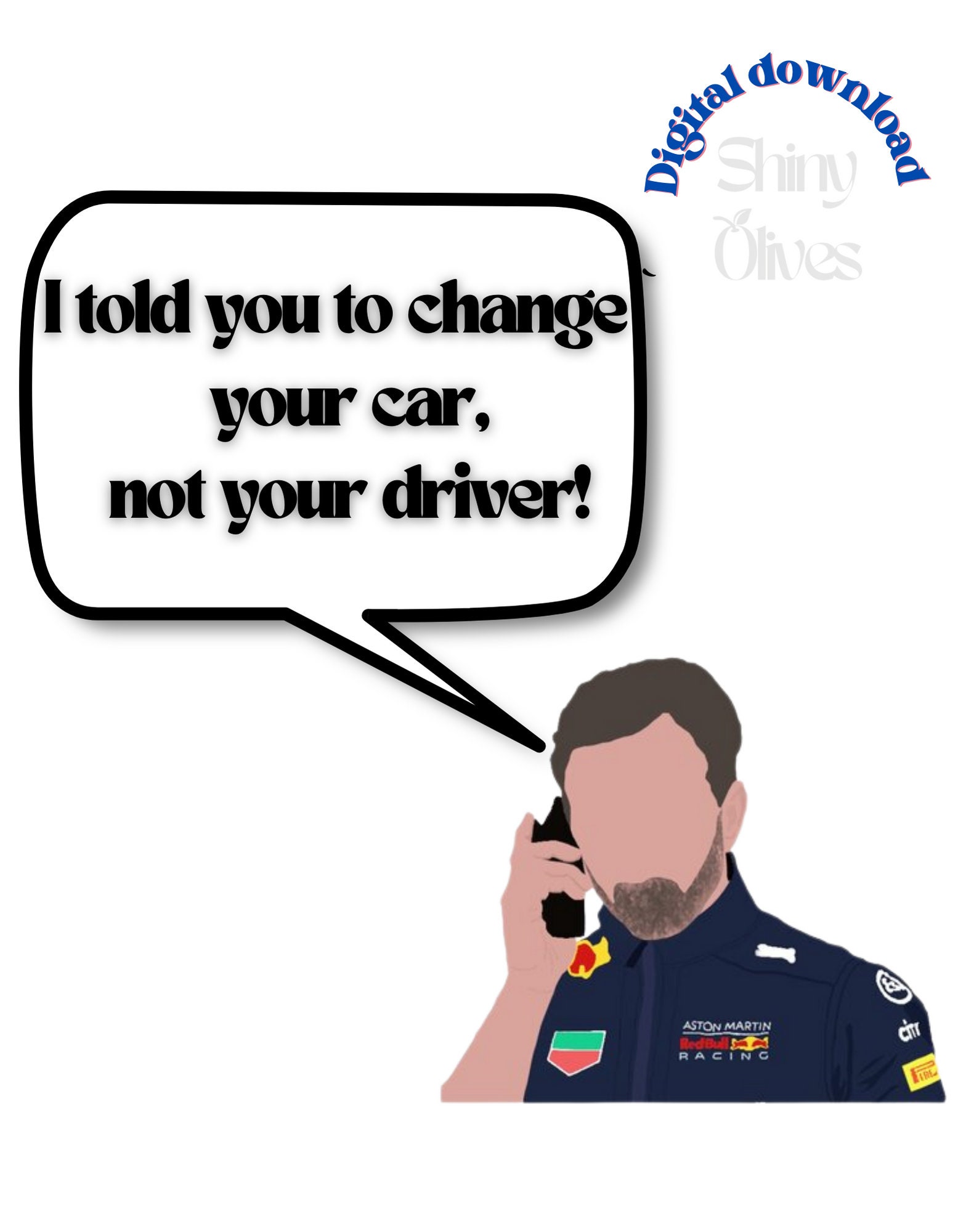 Change Your Car F1 Meme, F1 Fan Gift Idea, Formula 1 Digital Download ...