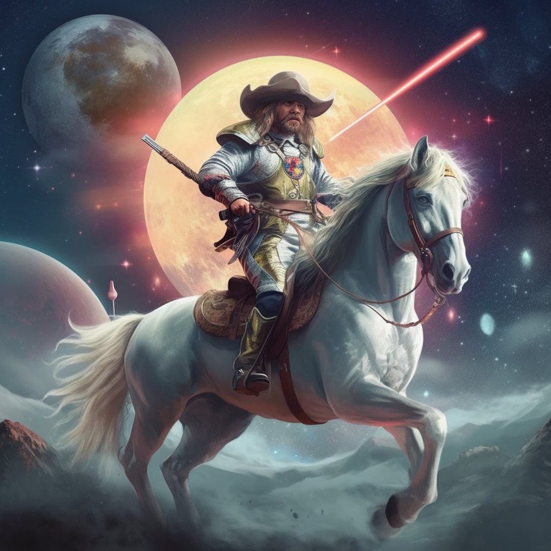 Fearless Space Cowboy Digital Download - Etsy