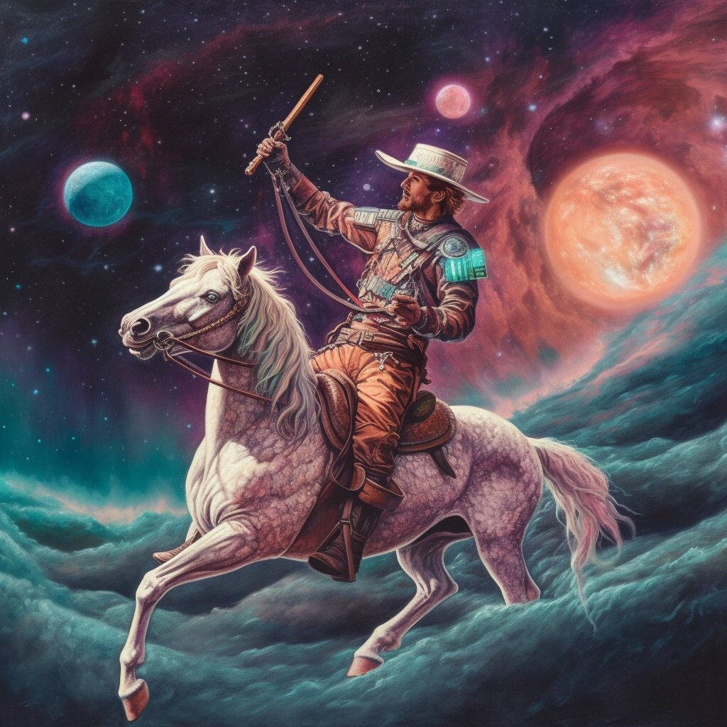 Fearless Space Cowboy Digital Download - Etsy