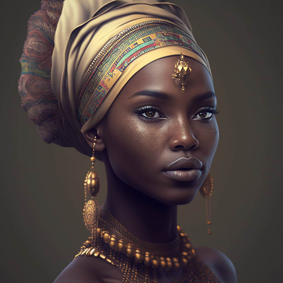 Portrait of an African Woman Digital Download - Etsy
