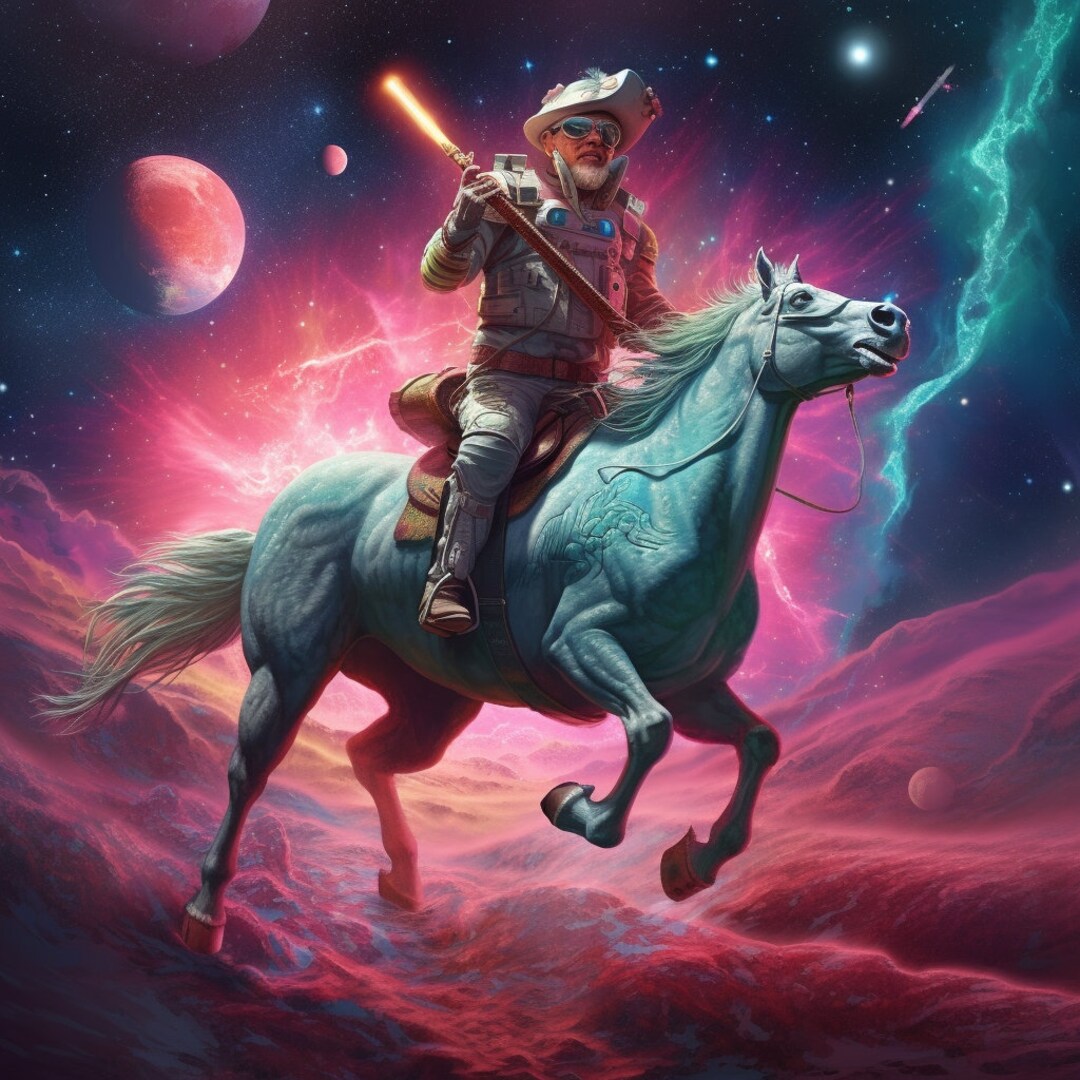 Fearless Space Cowboy Digital Download - Etsy