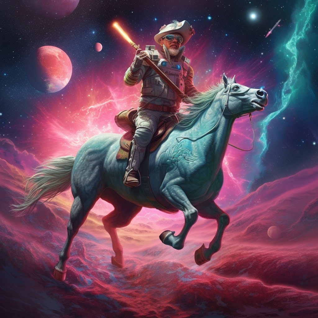 Fearless Space Cowboy Digital Download - Etsy