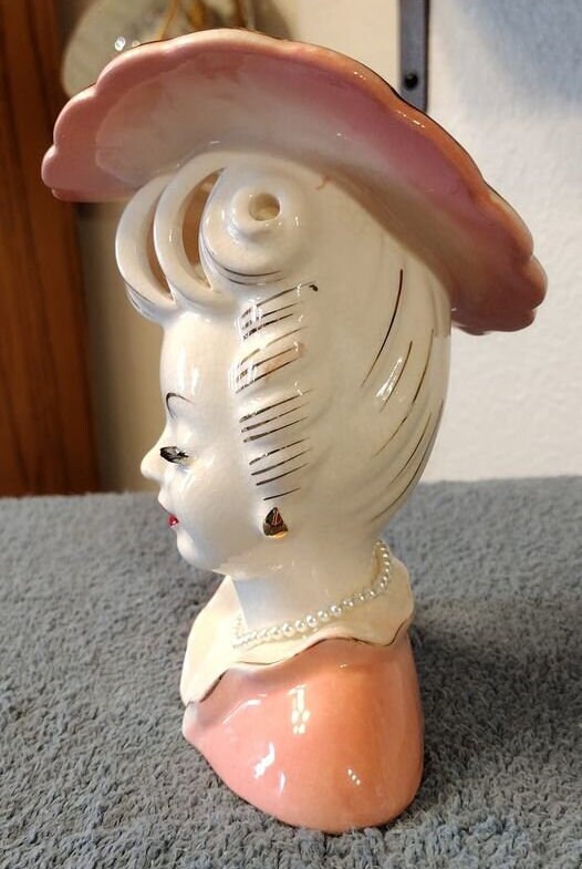 Beautiful 6 Pink Artmark Vase Head - Etsy