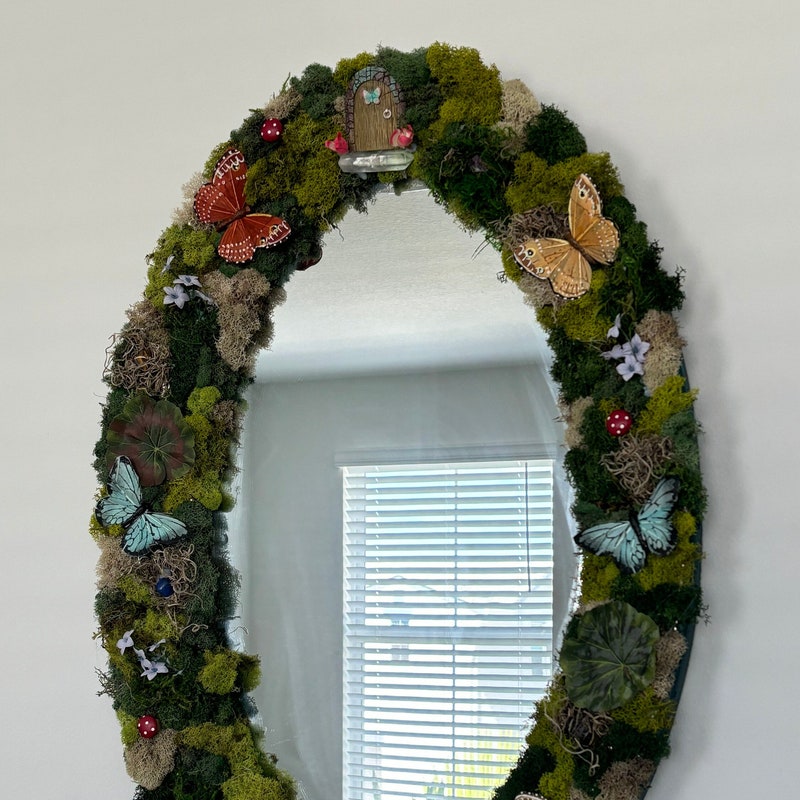 Moss Mirror - Etsy