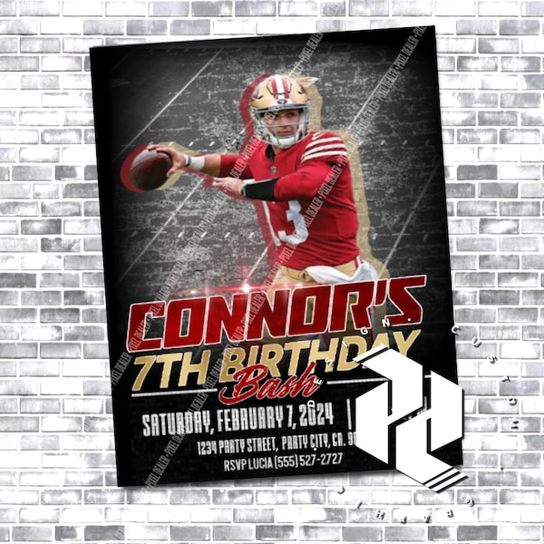 49ers Birthday Card - Etsy
