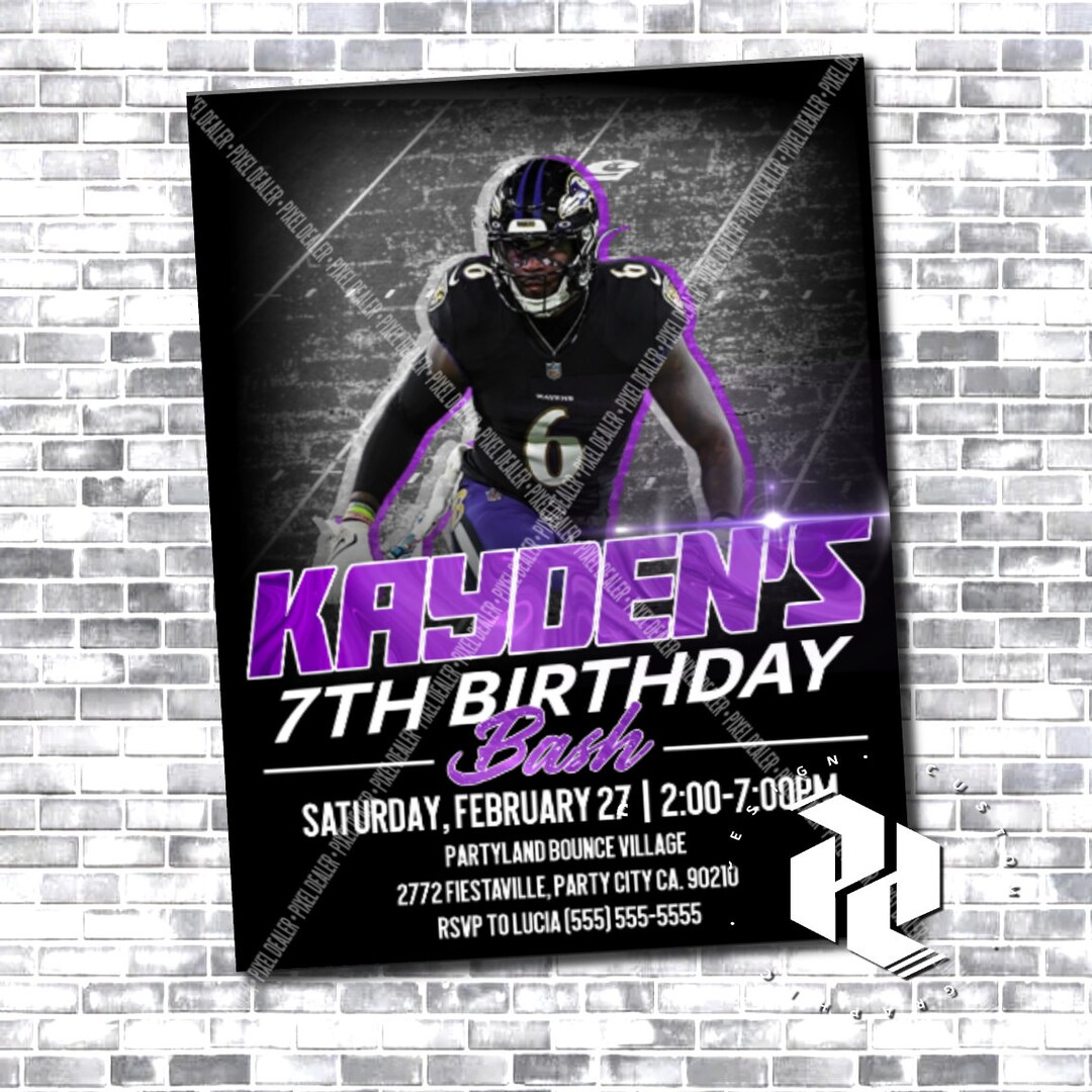 Patrick Queen Invitation Baltimore Ravens Ravens Invitation Patrick ...