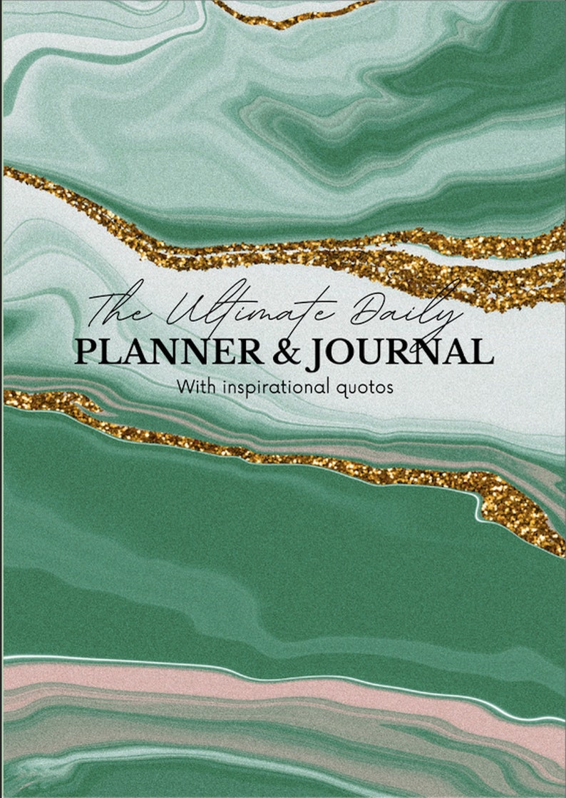 The Ultimate Daily Planner and Journal - Etsy
