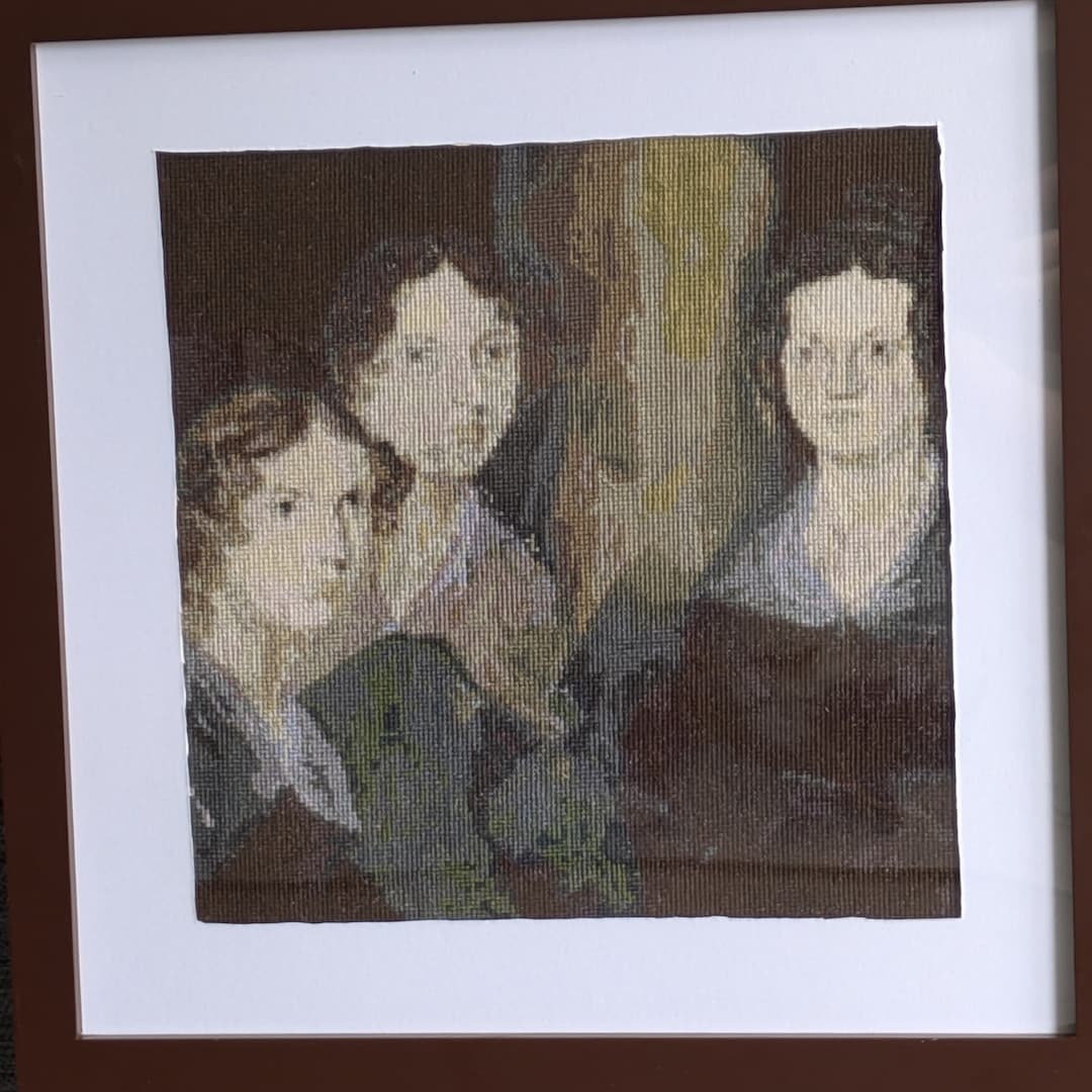 The Bronte Sisters Cross Stitch Pattern - Etsy