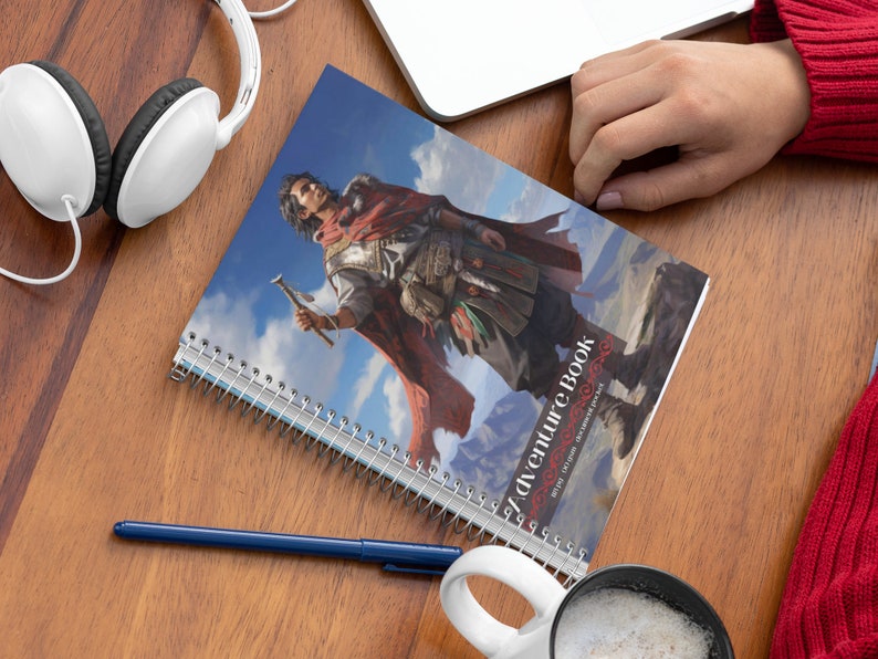 Custom RPG Character Journal: Personalized Notebook for Tabletop Games ...
