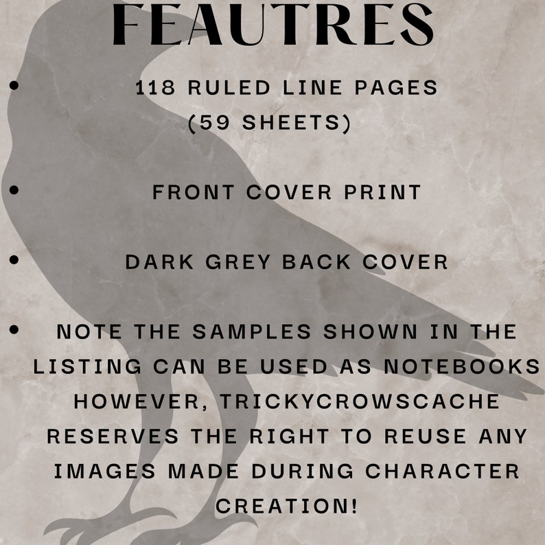 Custom RPG Character Journal: Personalized Notebook for - Etsy