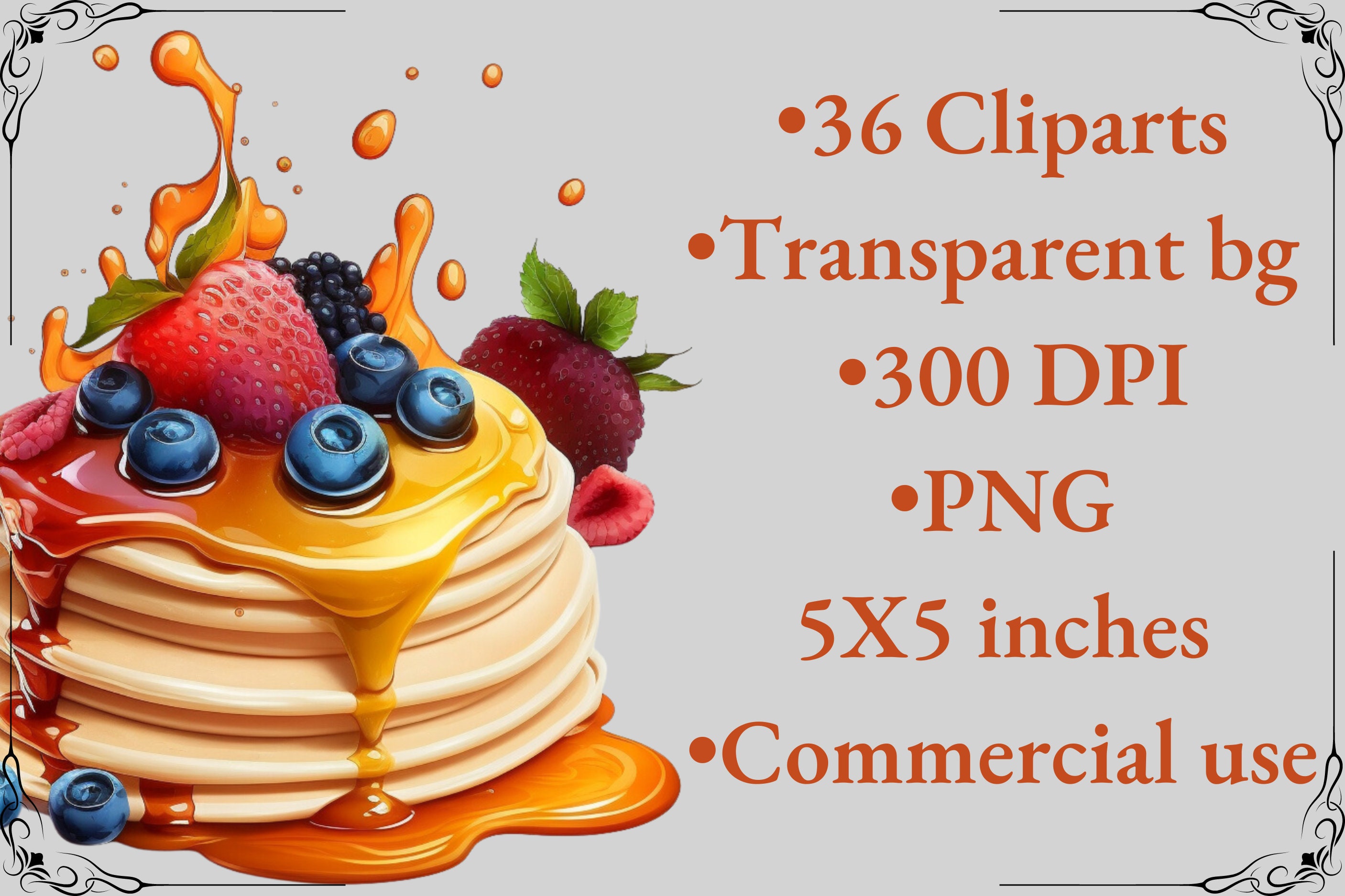 Sweet Treats Watercolor Clipart Bundle Digital Candies Desserts Donuts ...