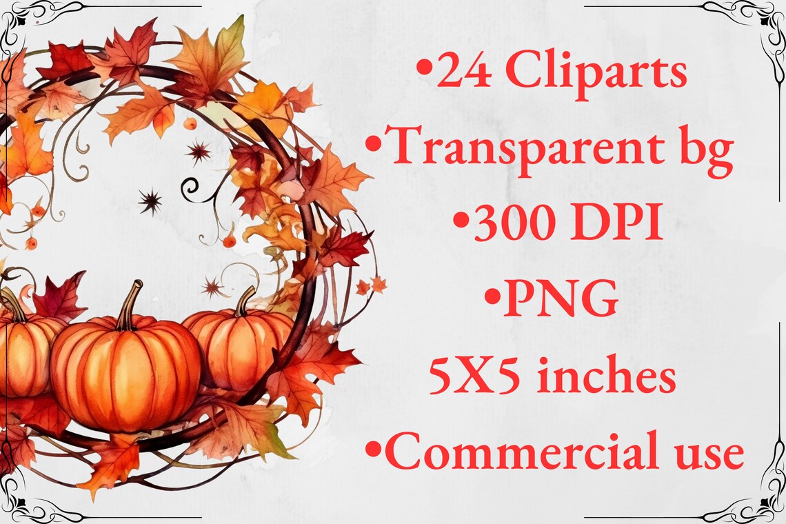 Watercolor Circular Frames Clipart Bundle, Fantasy Frames for ...