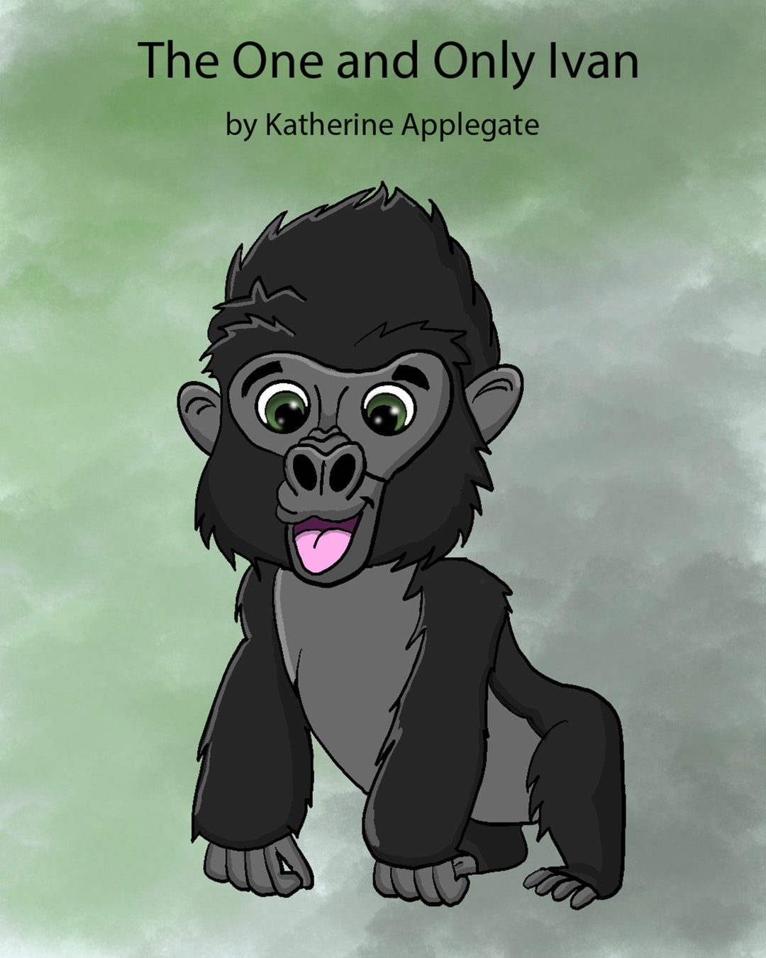 The One and Only Ivan - Digital Artwork - Etsy