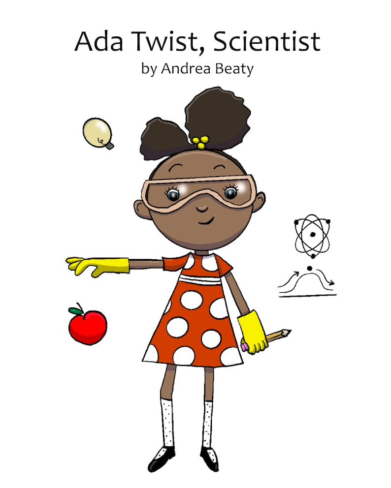 Ada Twist, Scientist Digital Artwork - Etsy