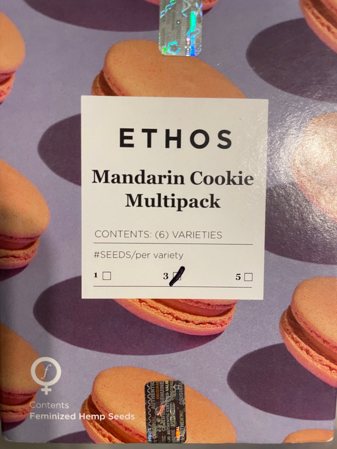 ETHOS Manadrin Multipack Feminized Seeds Collectibles - Etsy