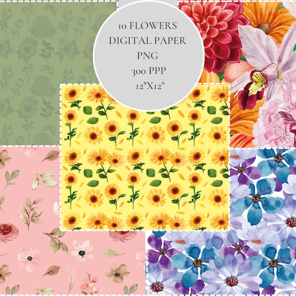 Flores de papel - Etsy México