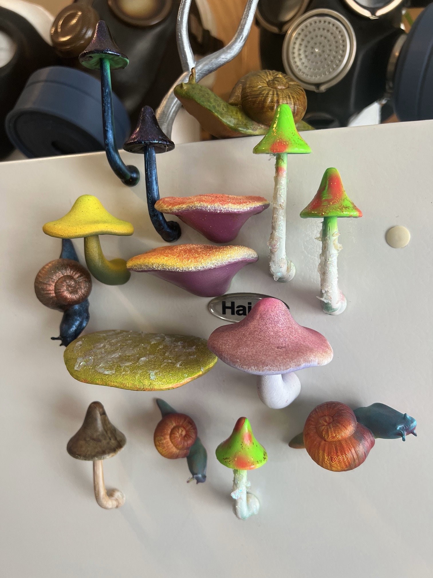 Mushroom Garden Magnet Set 3d Print Stl Files - Etsy