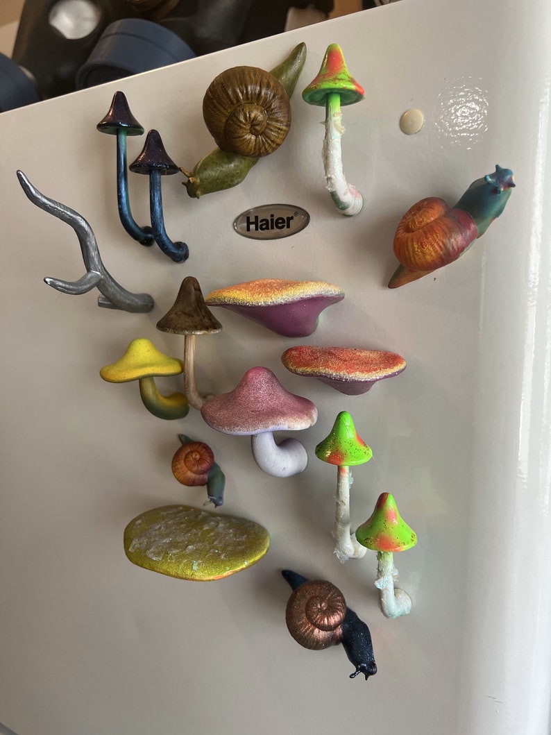 Mushroom Garden Magnet Set 3d Print Stl Files - Etsy