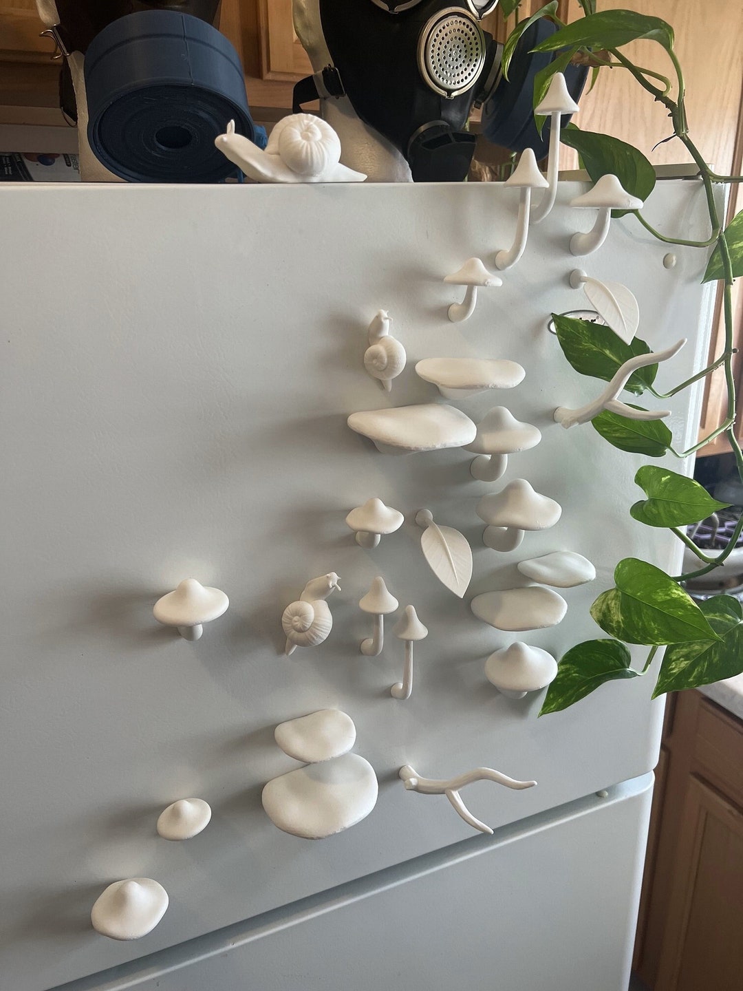 Mushroom Garden Magnet Set 3d Print Stl Files - Etsy