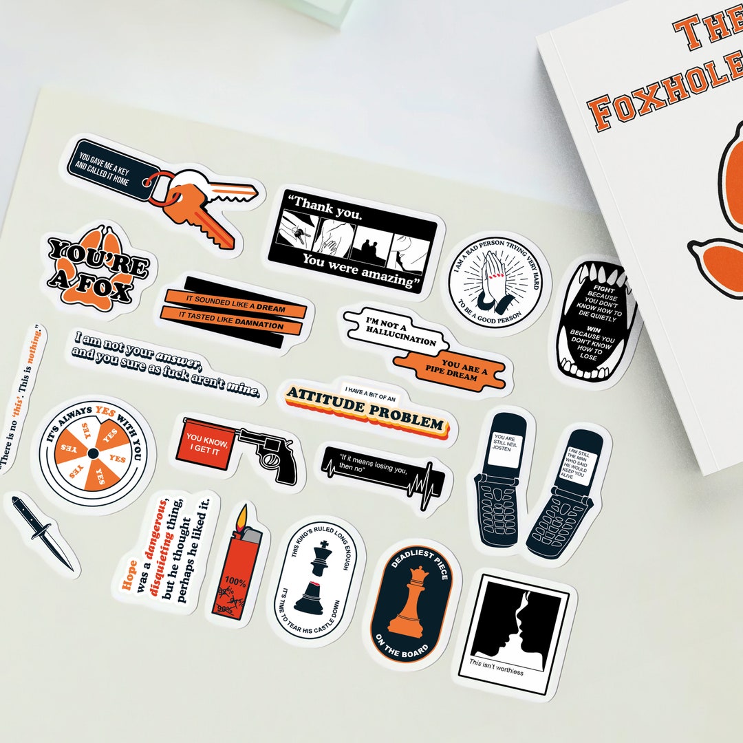 AFTG the Foxhole Court Sticker Set Medium 1 - Etsy