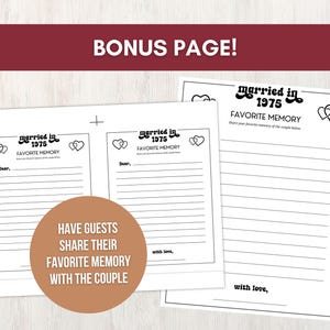 Married in 1975 Trivia Game Bundle for Adults, 12 Printable Party Games ...