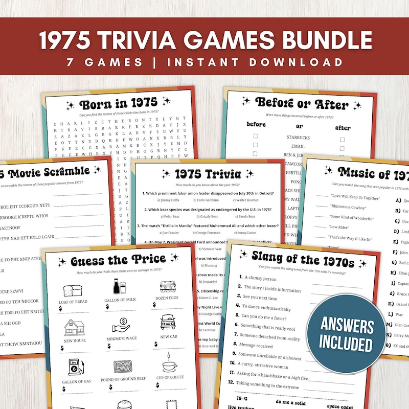 Born 1975 Gifts - 60+ Gift Ideas for 2025