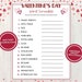 Printable Valentine Word Scramble Game for Kids and Adults, 15 ...